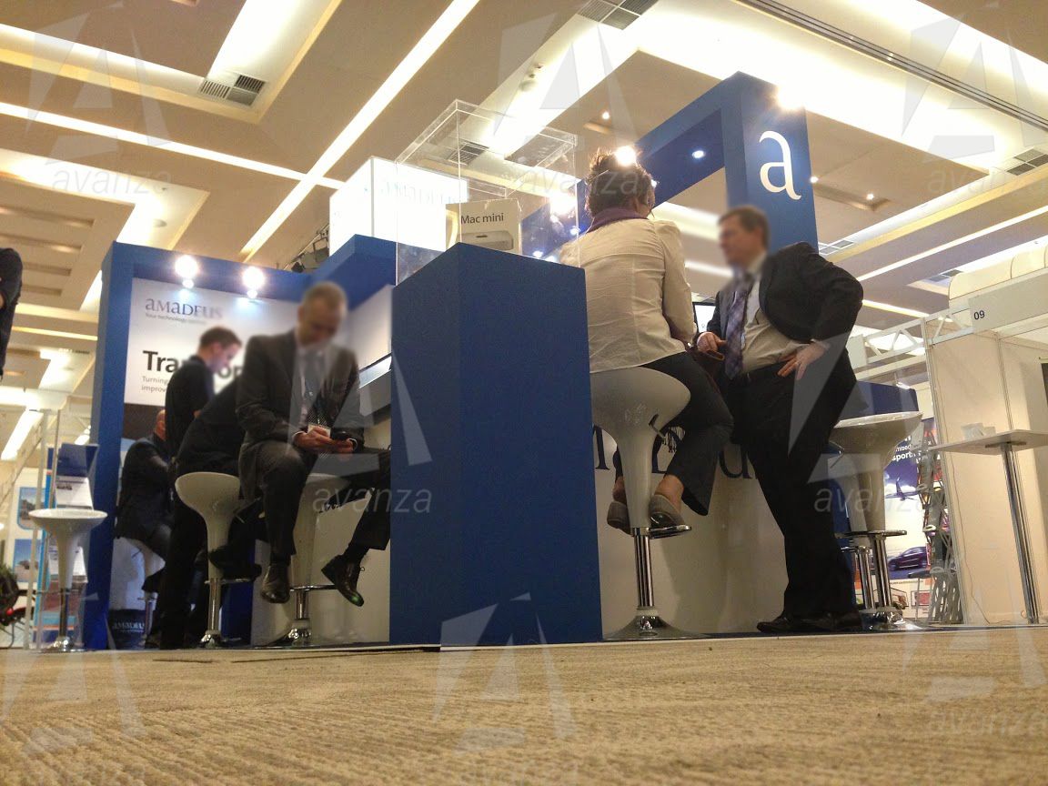 18sq meter stand for ACI EUROPE 2013 contest in Instambul