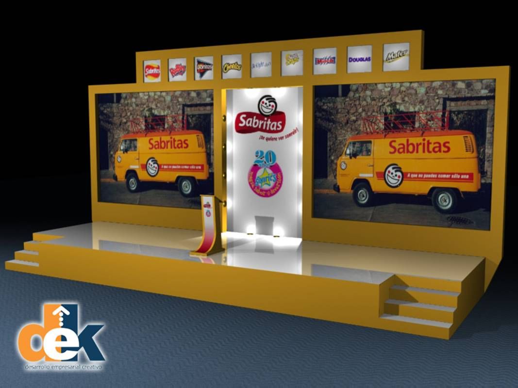 Stands sabritas convención.