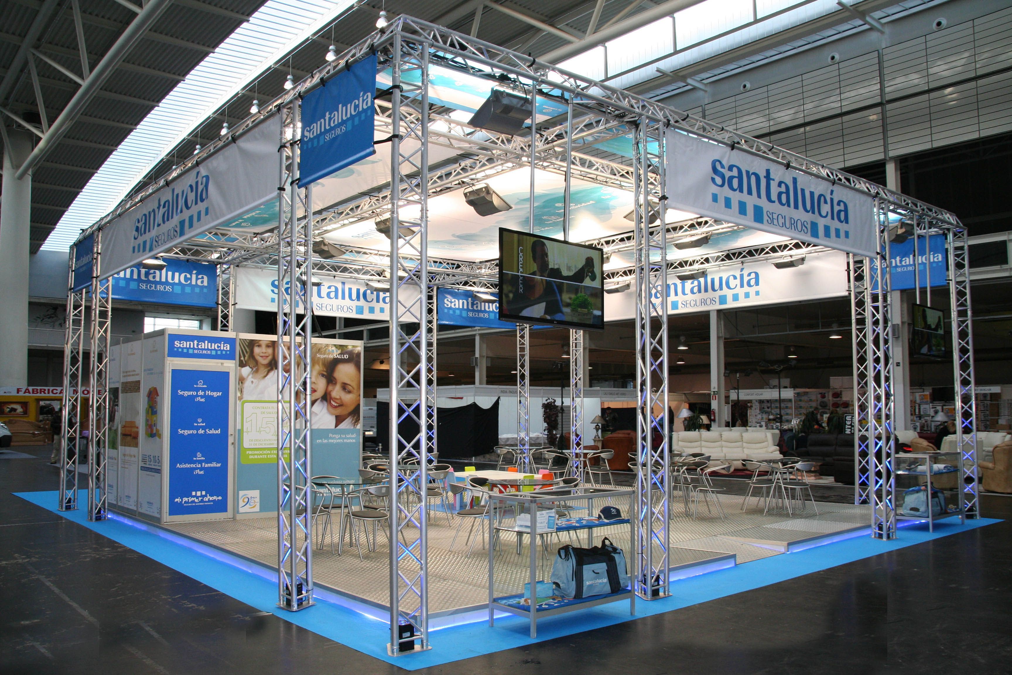 Stand de diseño de 100m2 en A Coruña