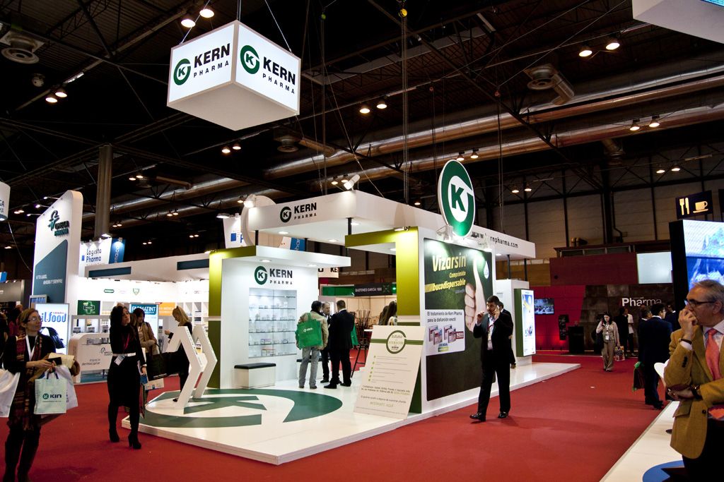 STAND DE DISEÑO PARA EL CONGRESO INFARMA EN MADRID