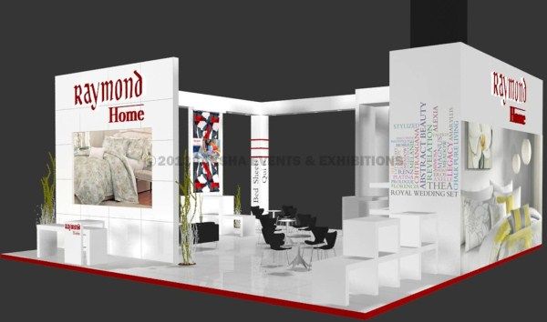 100 sq. meter stand for Raymond Home @ HGH 2014, Mumbai, India