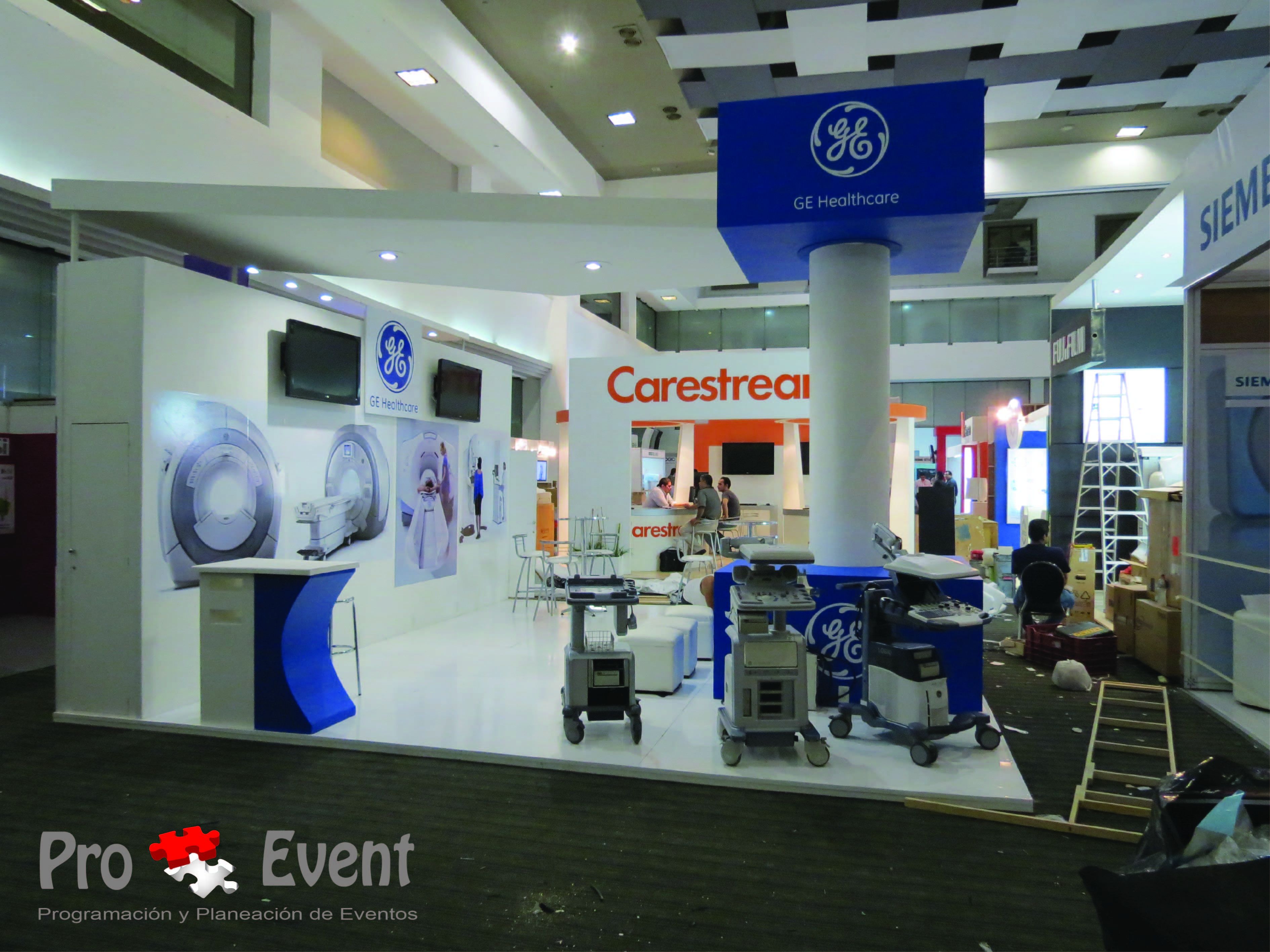 Stand 6x6 m para General Electric