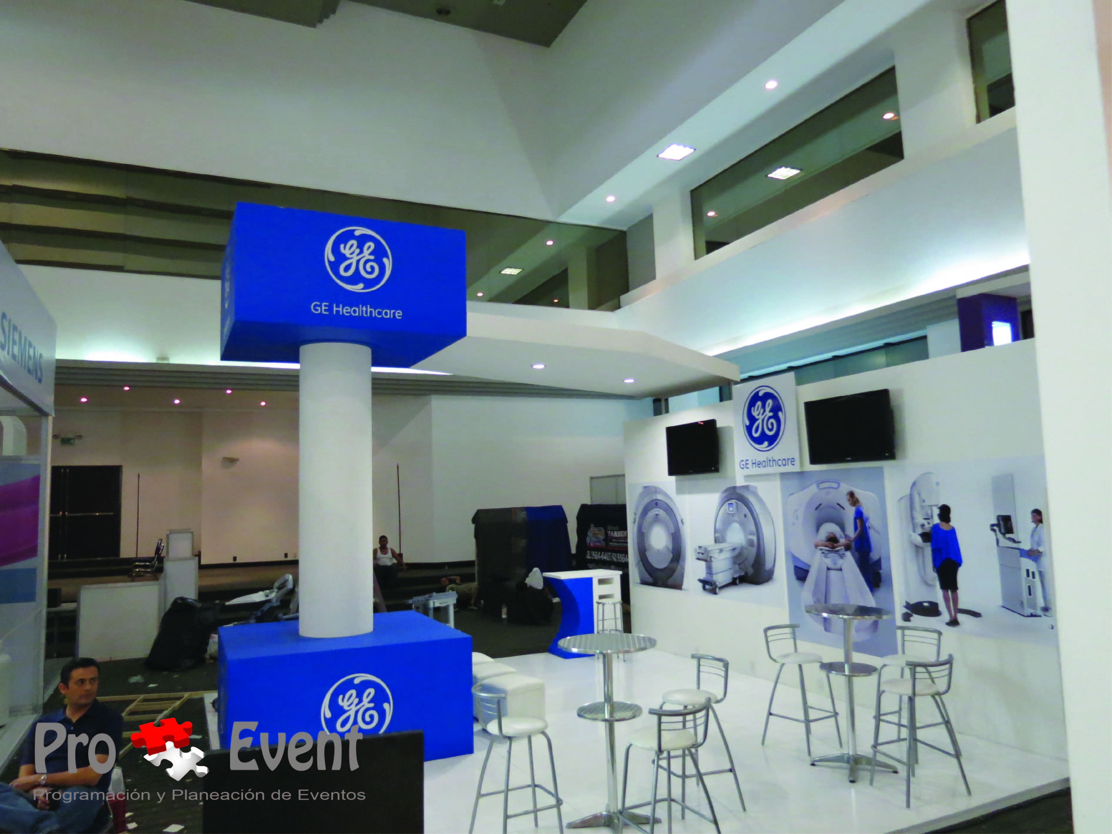 Stand 6x6 m para General Electric