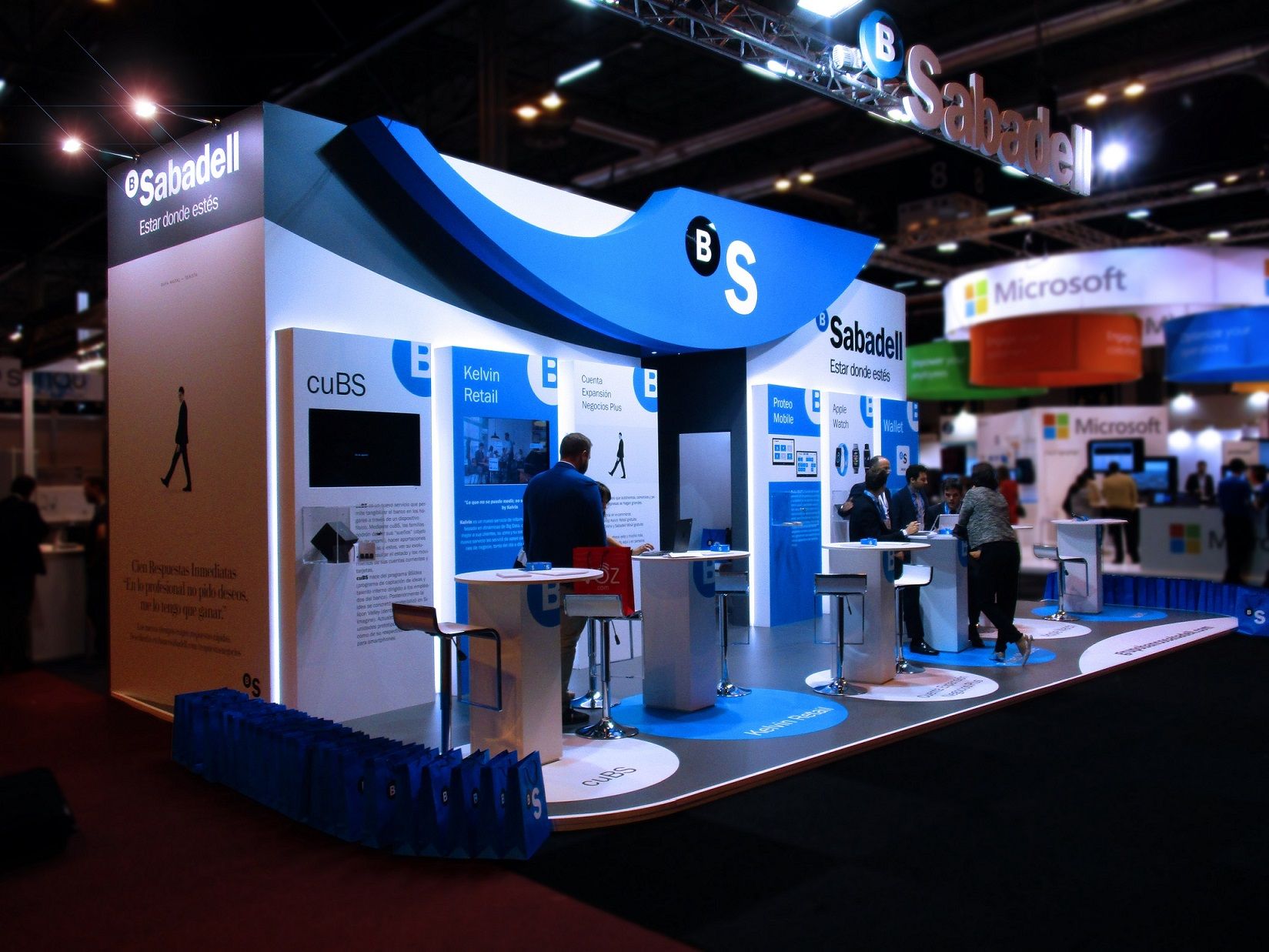 DES Digital Enterprise Show - Madrid Ifema (Spain) - Escato Stands