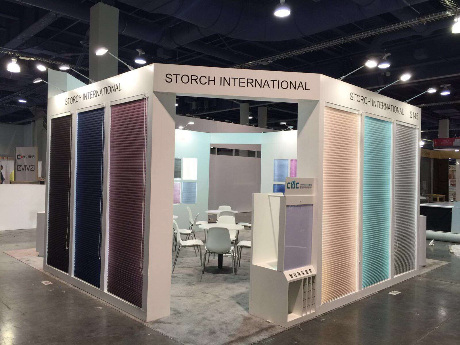 the booth building in China