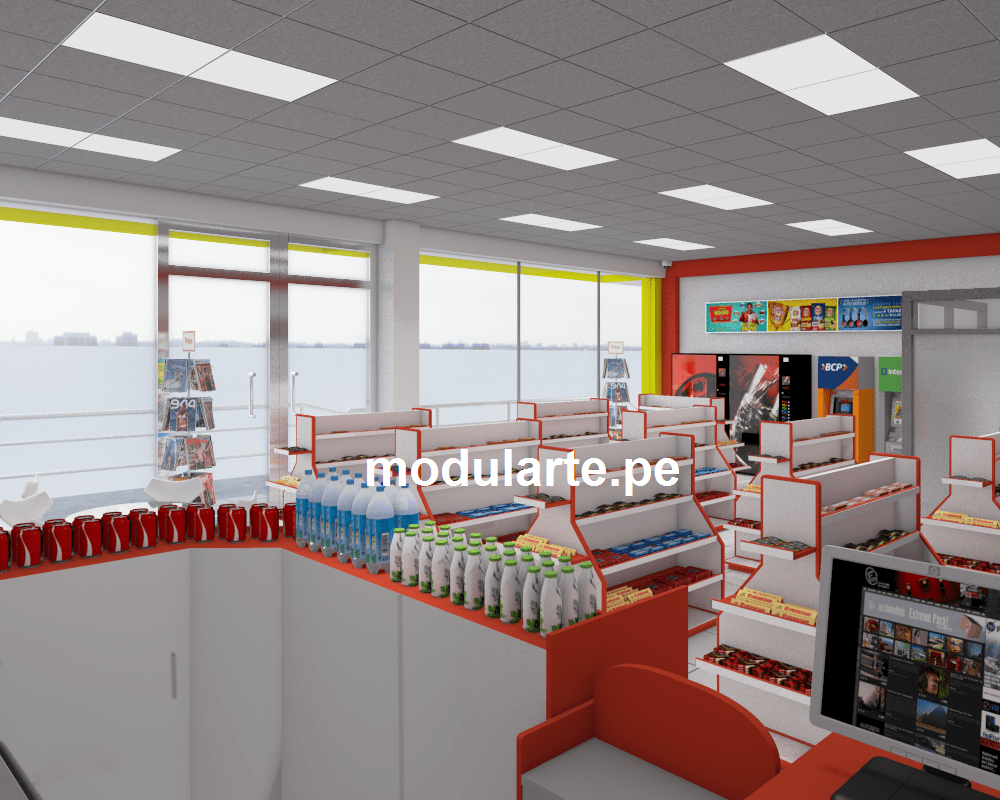 Mini-Market 3D Design