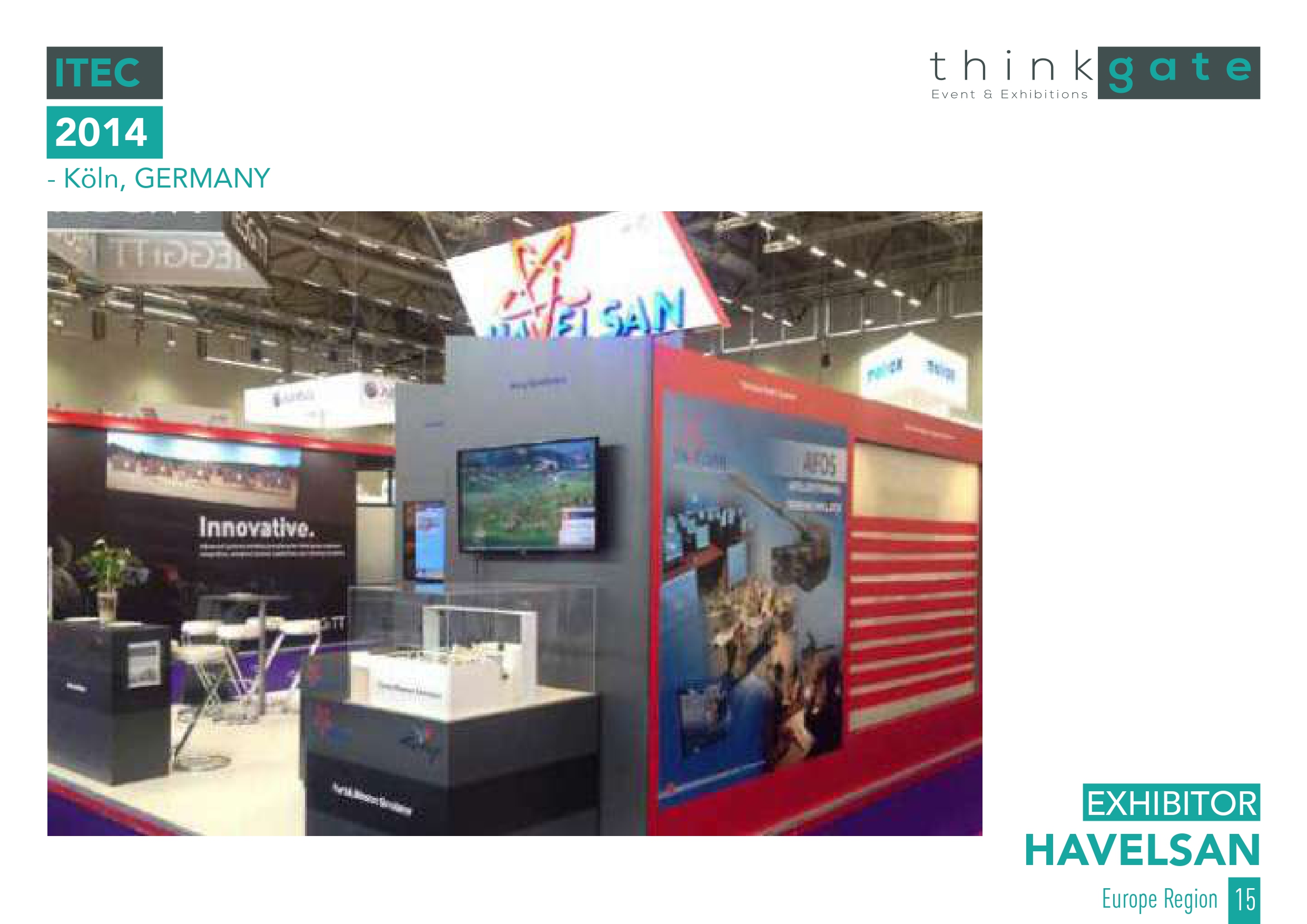 THINK GATE EVENT & EXHIBITIONS: Stands, Opiniones de clientes y Servicios